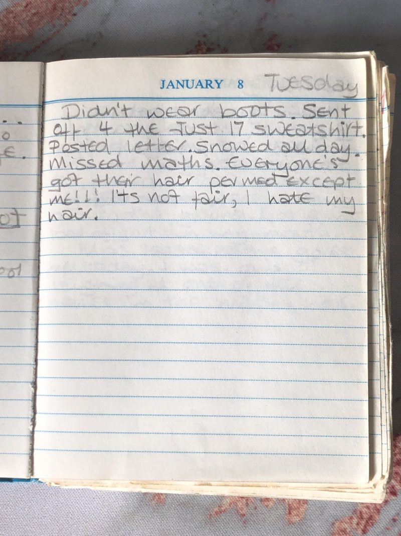 Extracts From My 1980s Teenage Diaries - Not Dressed As Lamb