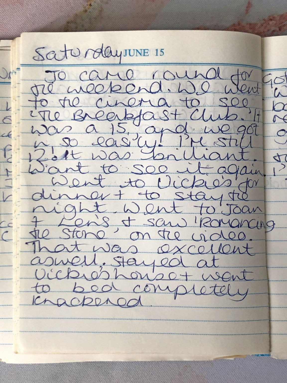 Extracts From My 1980s Teenage Diaries - Not Dressed As Lamb