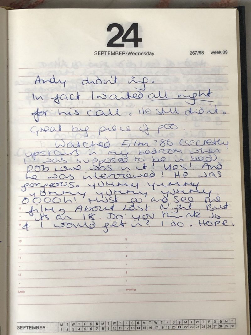 Extracts From My 1980s Teenage Diaries - Not Dressed As Lamb